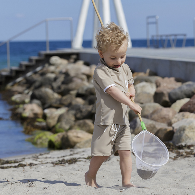 Alex Swim shorts - cappuccino - Petit Crabe