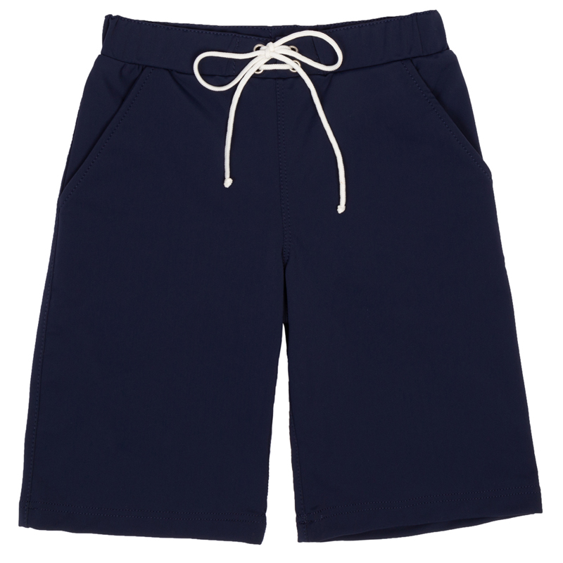Mads Long swim shorts - blue - Petit Crabe
