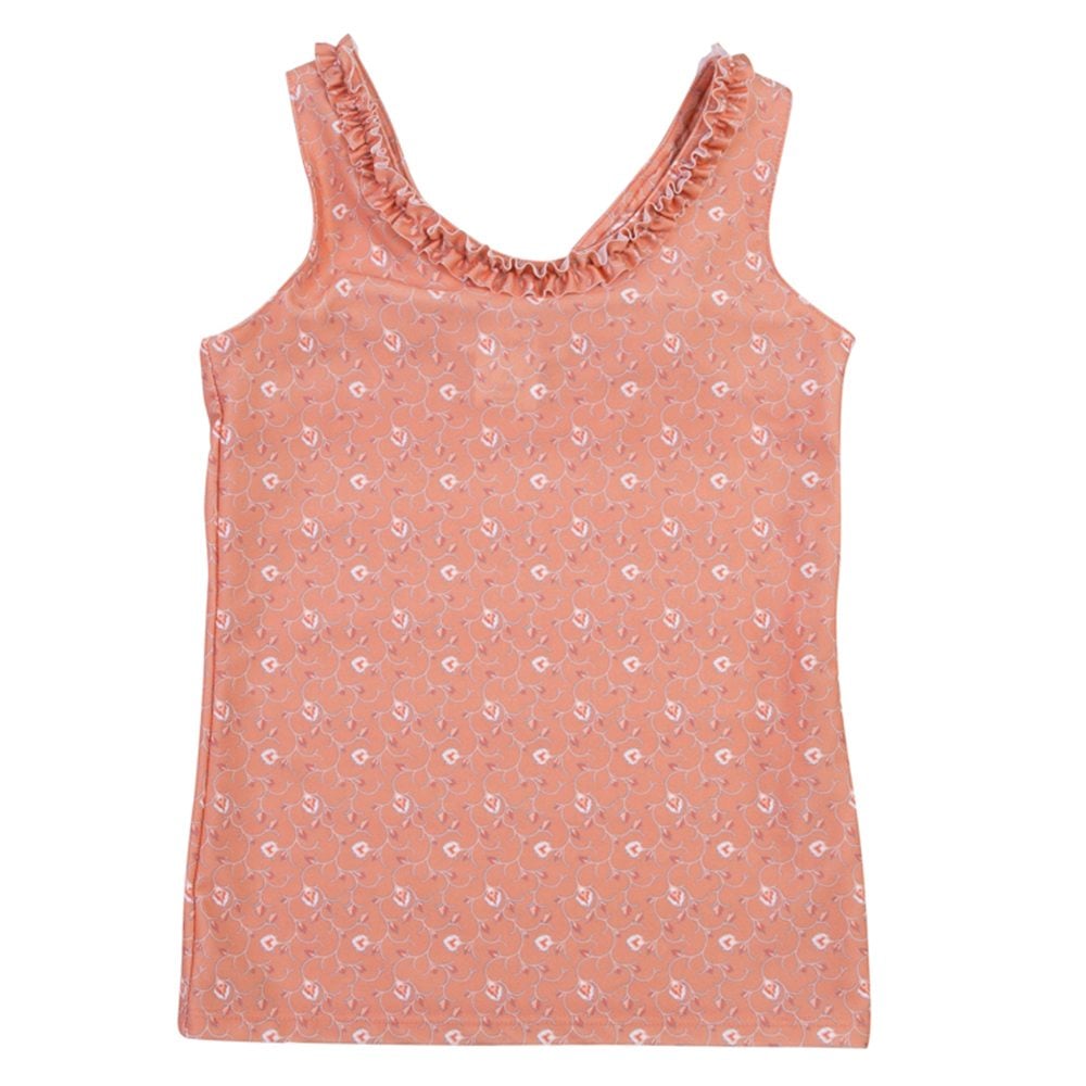 Olivia Tankini - floral-peach - Petit Crabe
