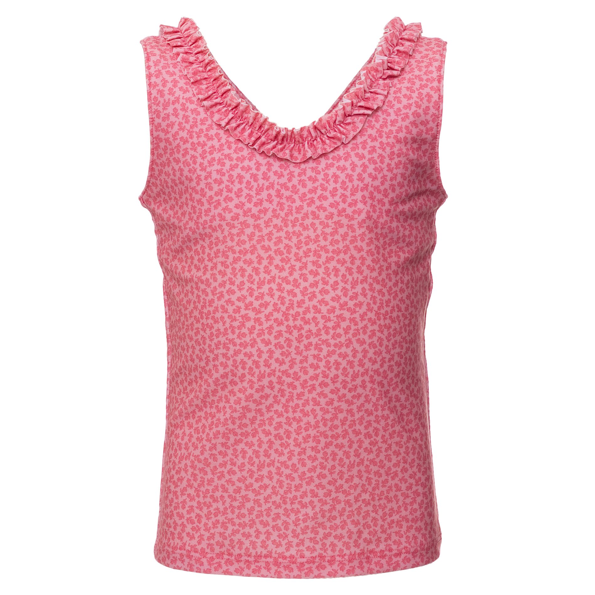 Olivia Tankini - pink-flowers - Petit Crabe