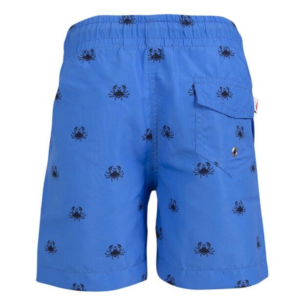 Boardie Swim Shorts - blue-crab - Petit Crabe