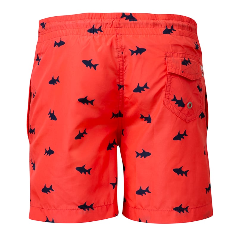 Boardie Swim Shorts - neon-ocen-fish - Petit Crabe