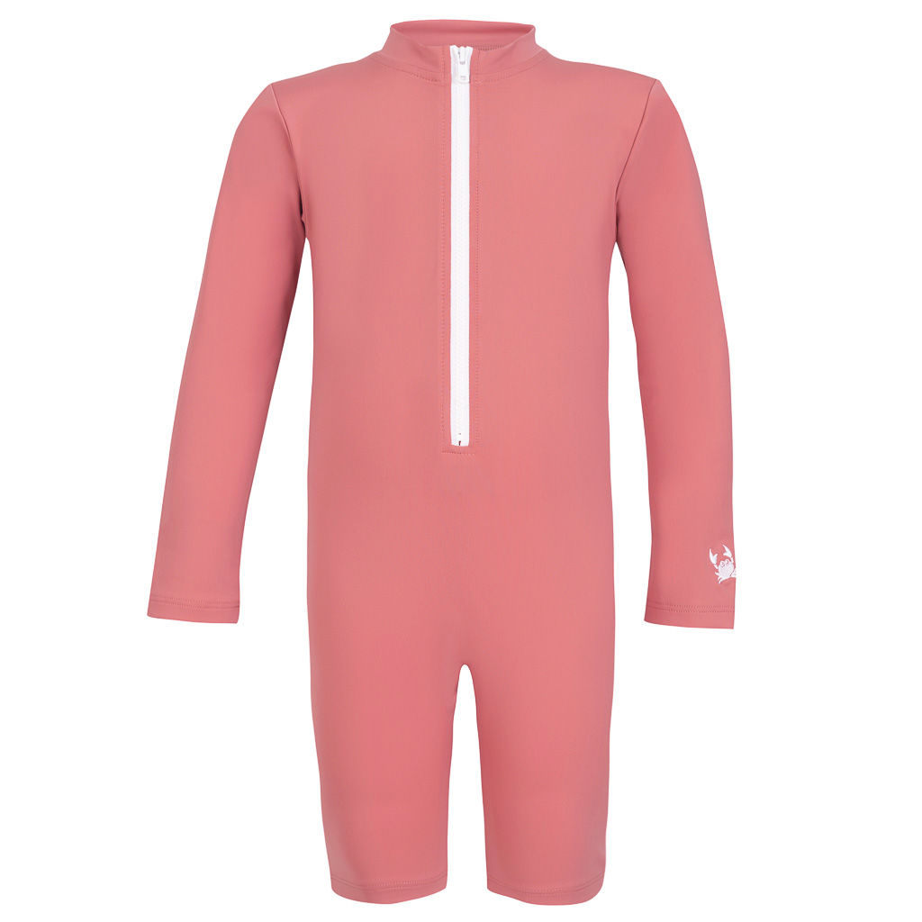 Combi Sunsuit - flamingo - Petit Crabe