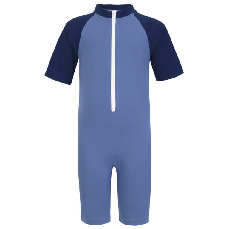 Multi Color Sunsuit S/S - nordic - Petit Crabe