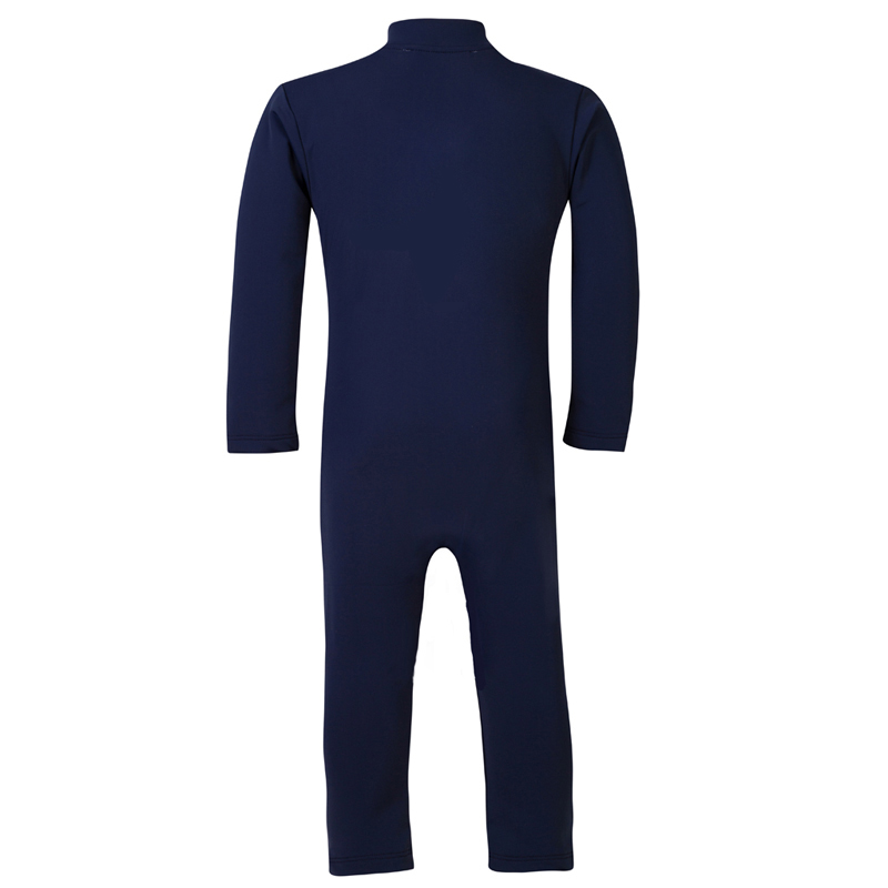 Lou BASIC UV-sunsuit L/S - blue - Petit Crabe