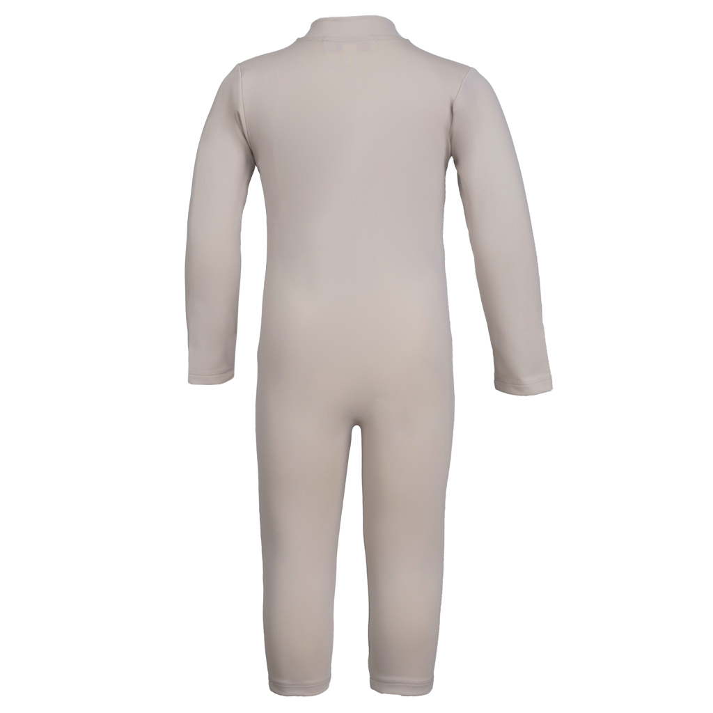 Lou BASIC UV-sunsuit L/S - latte - Petit Crabe