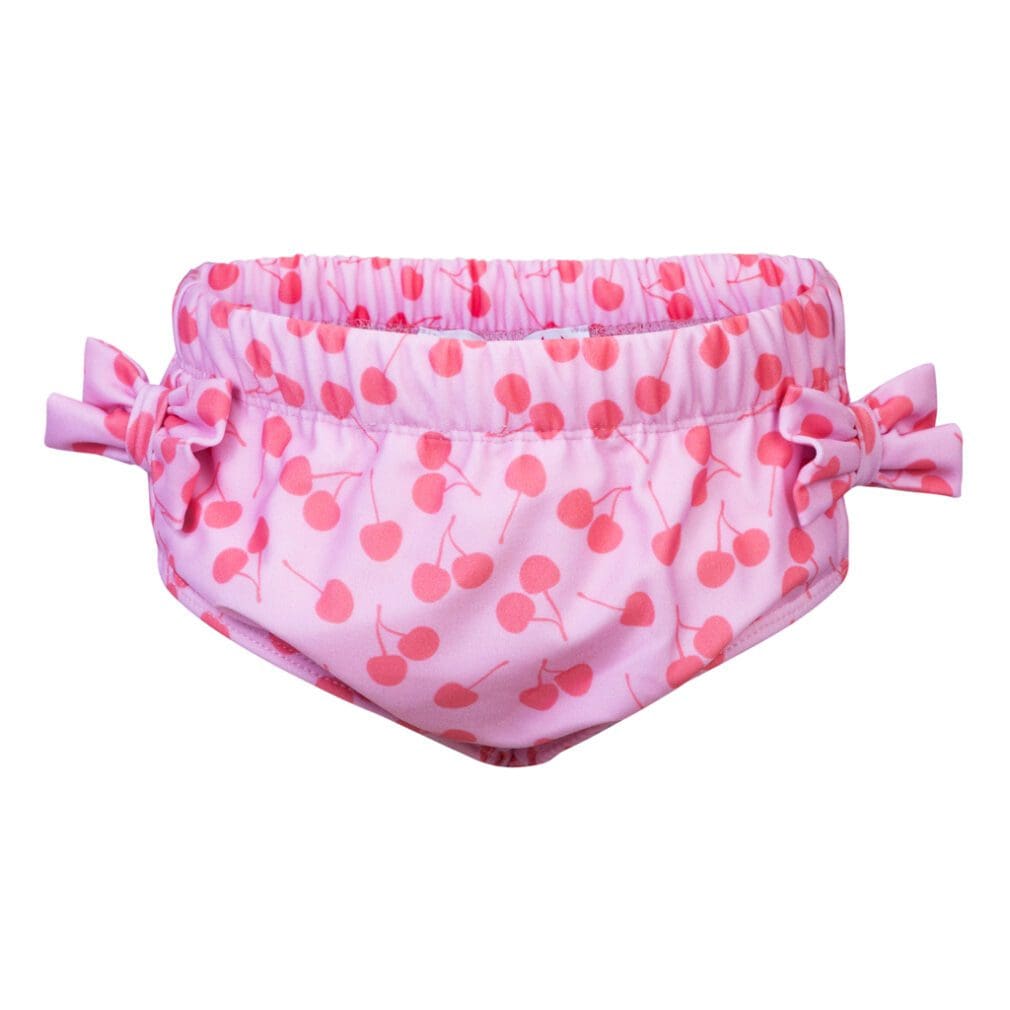 Lea Swim nappy - cherries - Petit Crabe