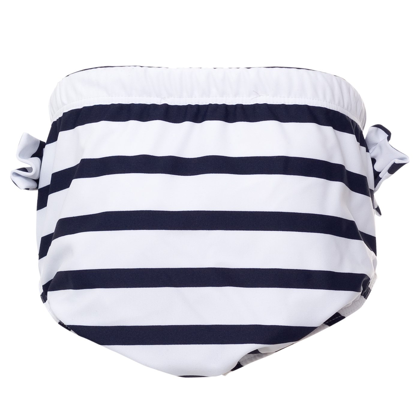 Lea Swim nappy - white-blue - Petit Crabe