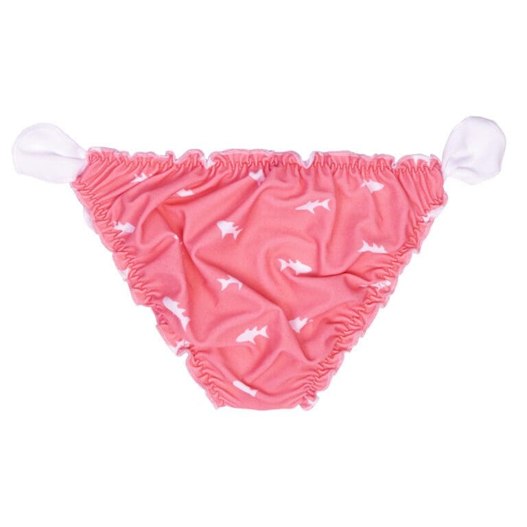 Gia Wavy Bikini pants - white-fish - Petit Crabe