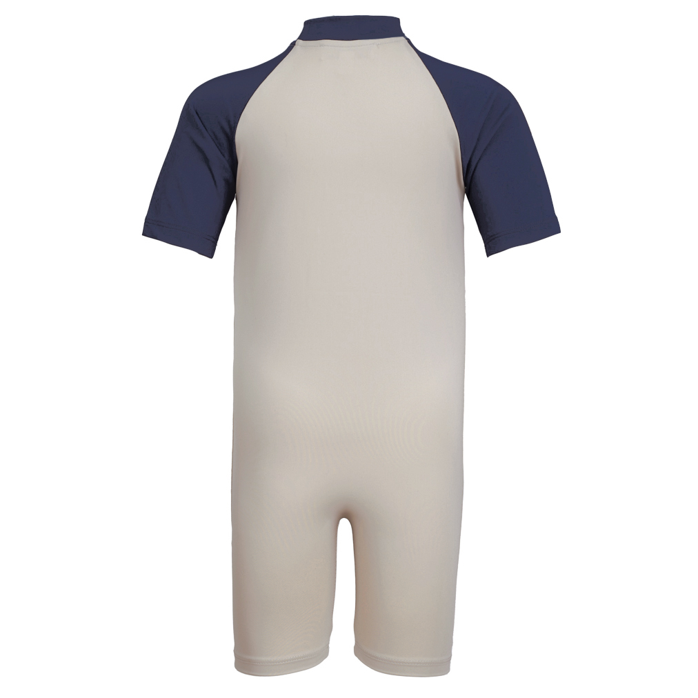 Multi Color Sunsuit S/S - latte - Petit Crabe