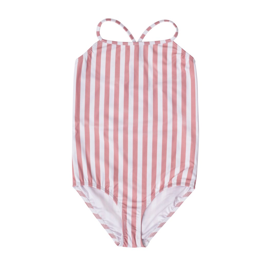 Barbara Swimsuit - candy-stripes - Petit Crabe