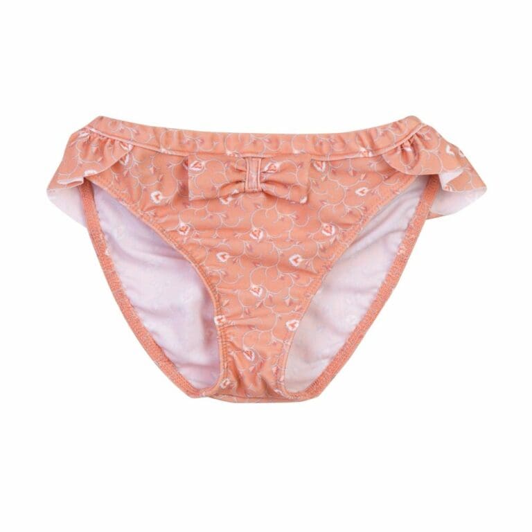 Zoe Bikini pants - floral-peach - Petit Crabe