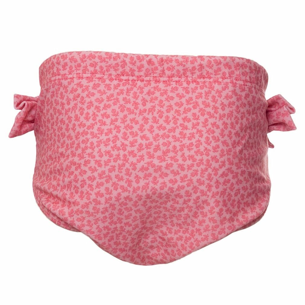 Lea Swim nappy - pink-flowers - Petit Crabe