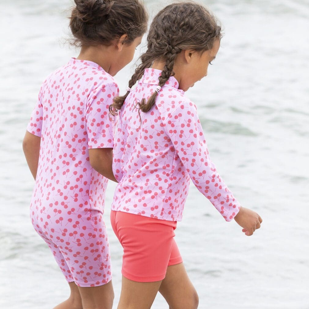 Alex Swim shorts - nectarine - Petit Crabe