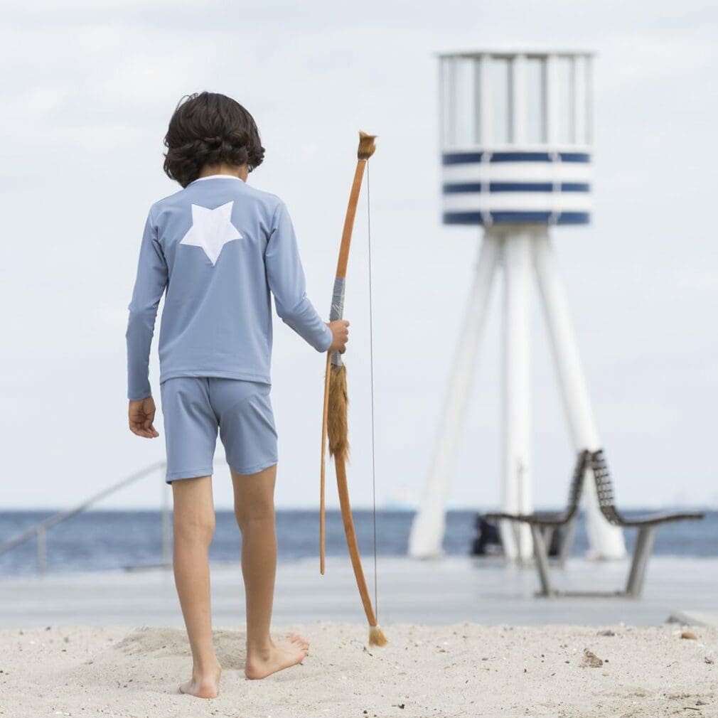 Alex Swim shorts - petrol - Petit Crabe