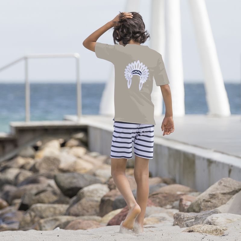 Hugo CHIEF China collar - cappuccino - Petit Crabe