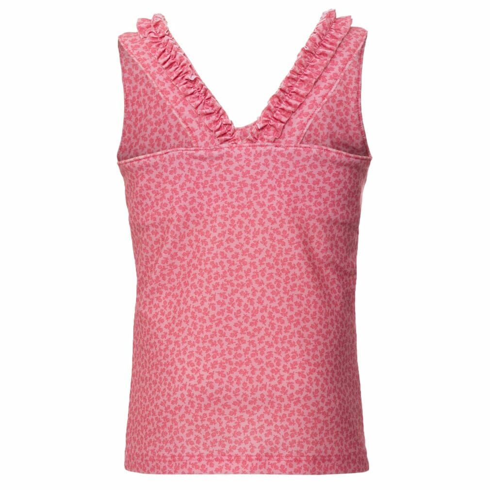 Olivia Tankini - pink-flowers - Petit Crabe