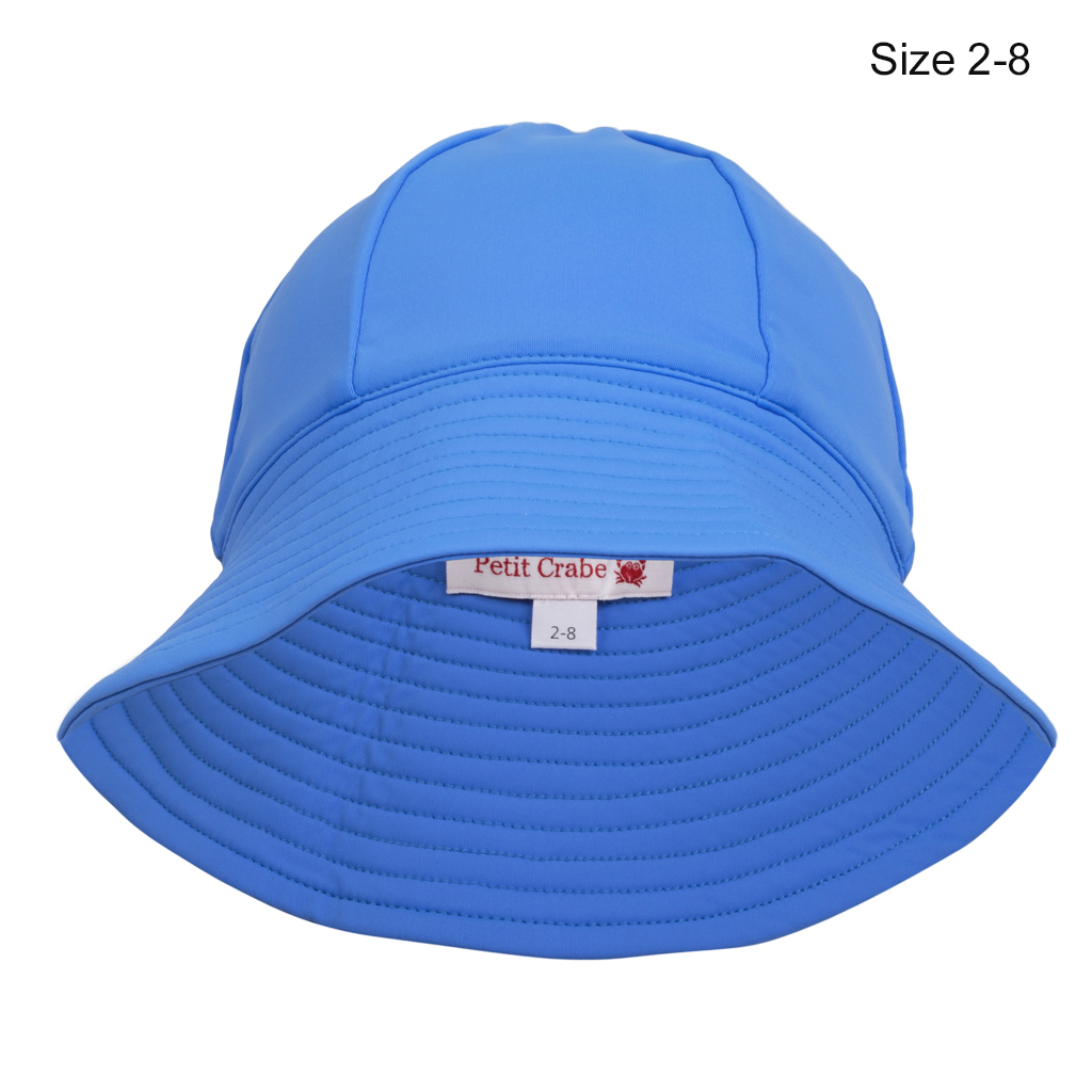 Frey Sun hat - azure - Petit Crabe