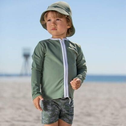 Elle Triangle bikini - army - Petit Crabe