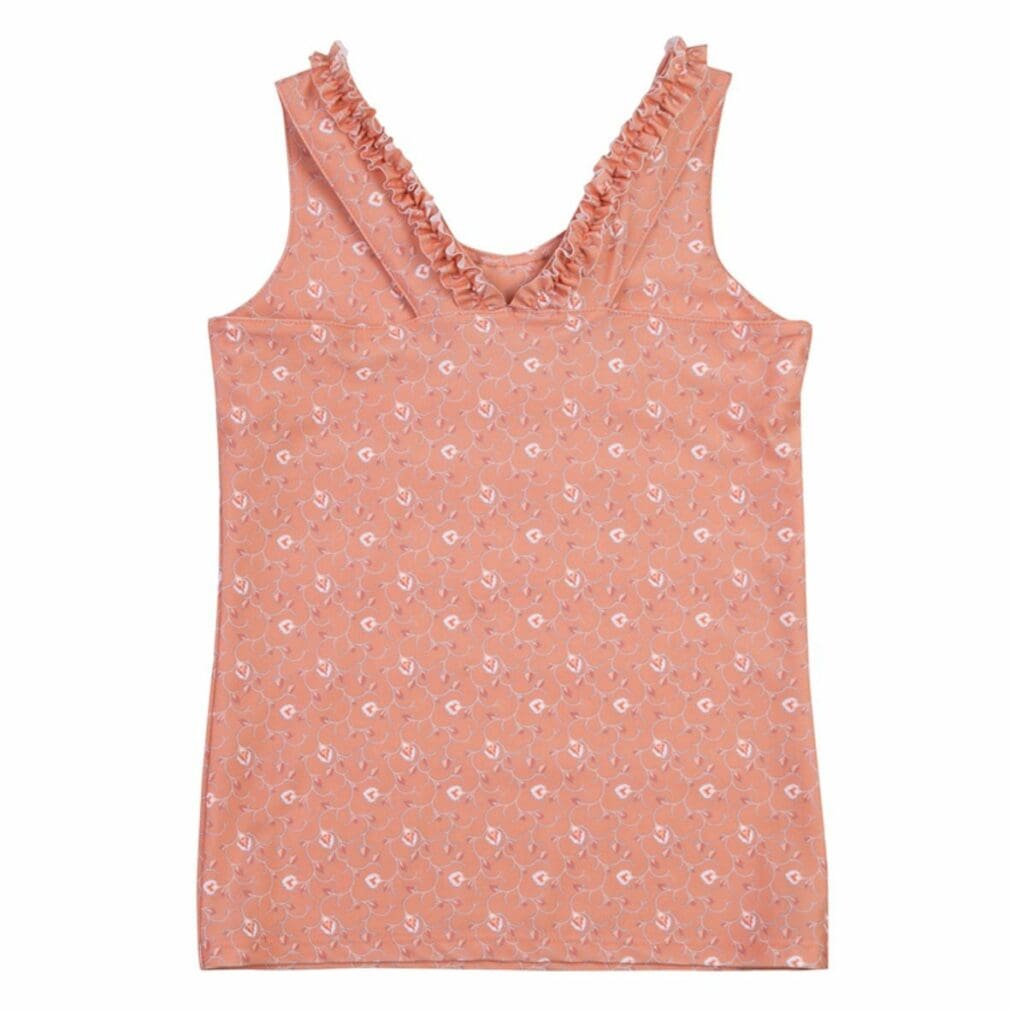 Olivia Tankini - floral-peach - Petit Crabe