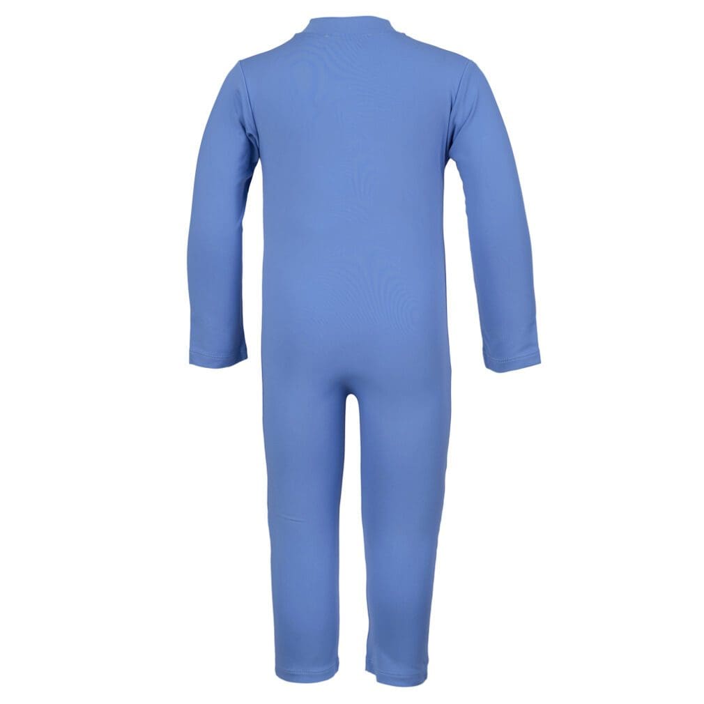 Lou BASIC UV-sunsuit L/S - cornflower - Petit Crabe