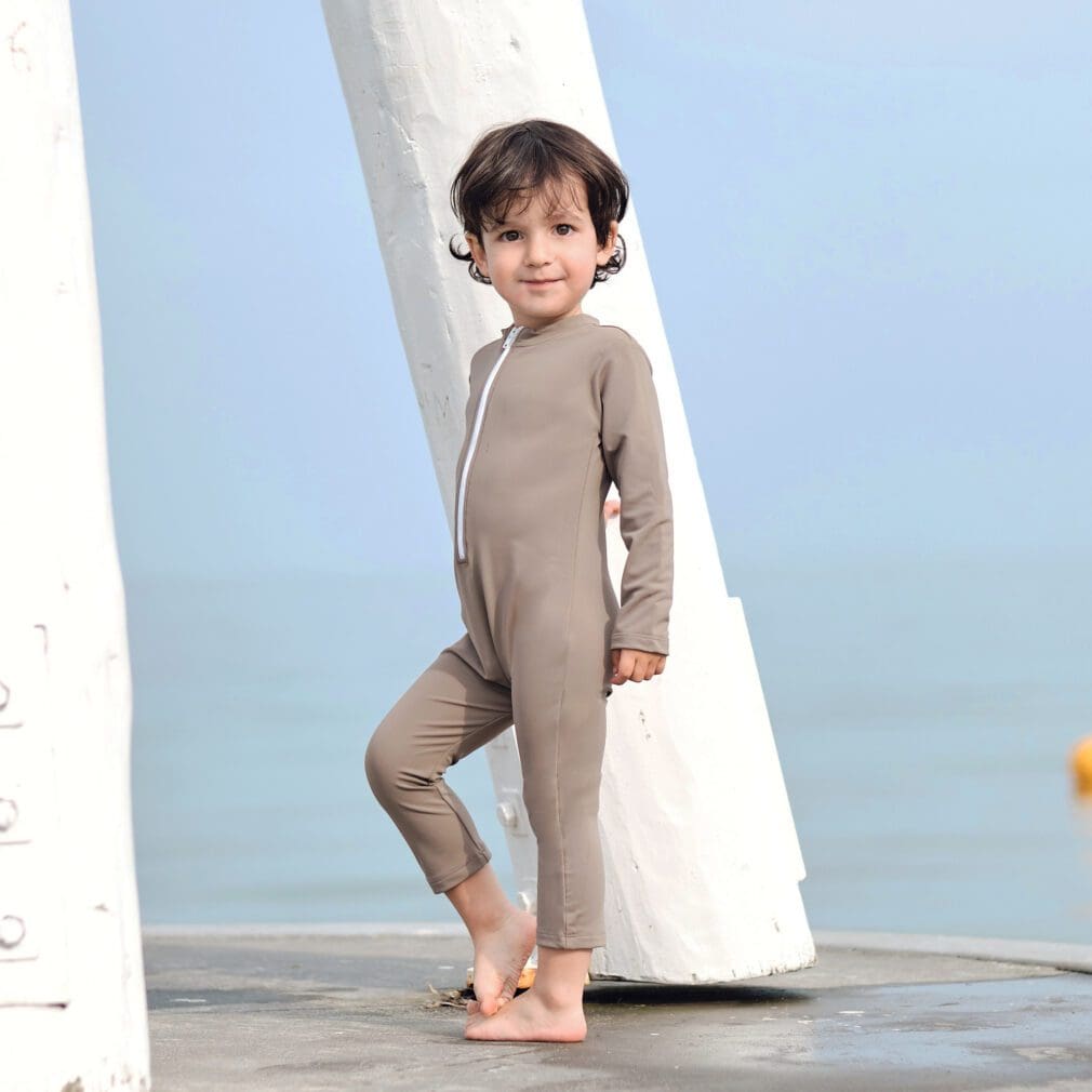 UV Sunsuit | Girl | UPF 50+ Swimwear → Petit Crabe
