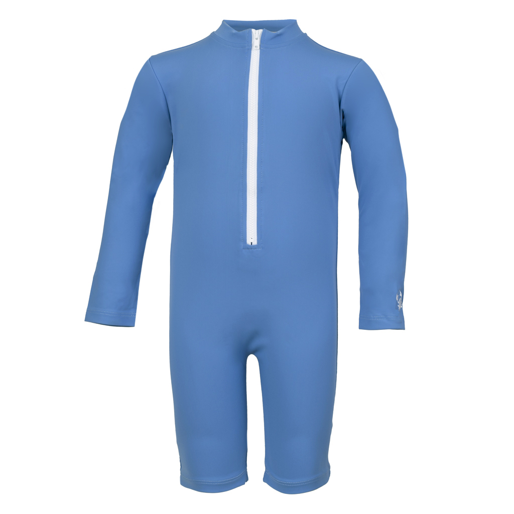 Combi Sunsuit - cornflower - Petit Crabe