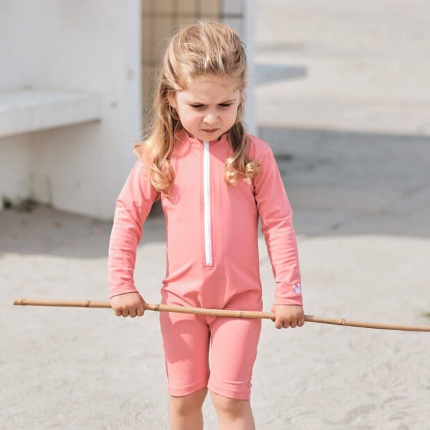 Combi Sunsuit - lemonade - Petit Crabe