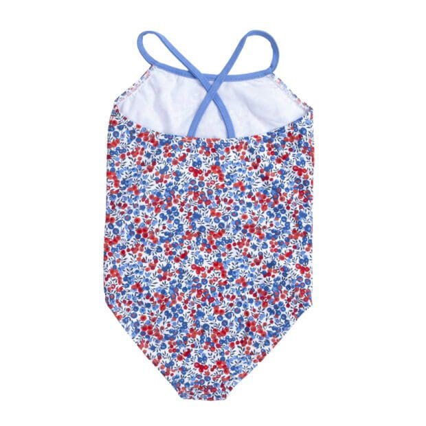 Barbara Swimsuit - "wiltshire" Made with Liberty fabric - Petit Crabe