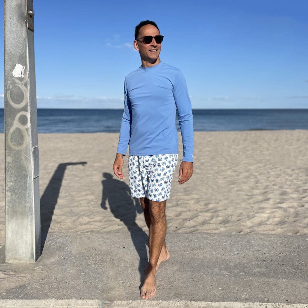 Boardie MAN swim shorts - XL crabs - Petit Crabe