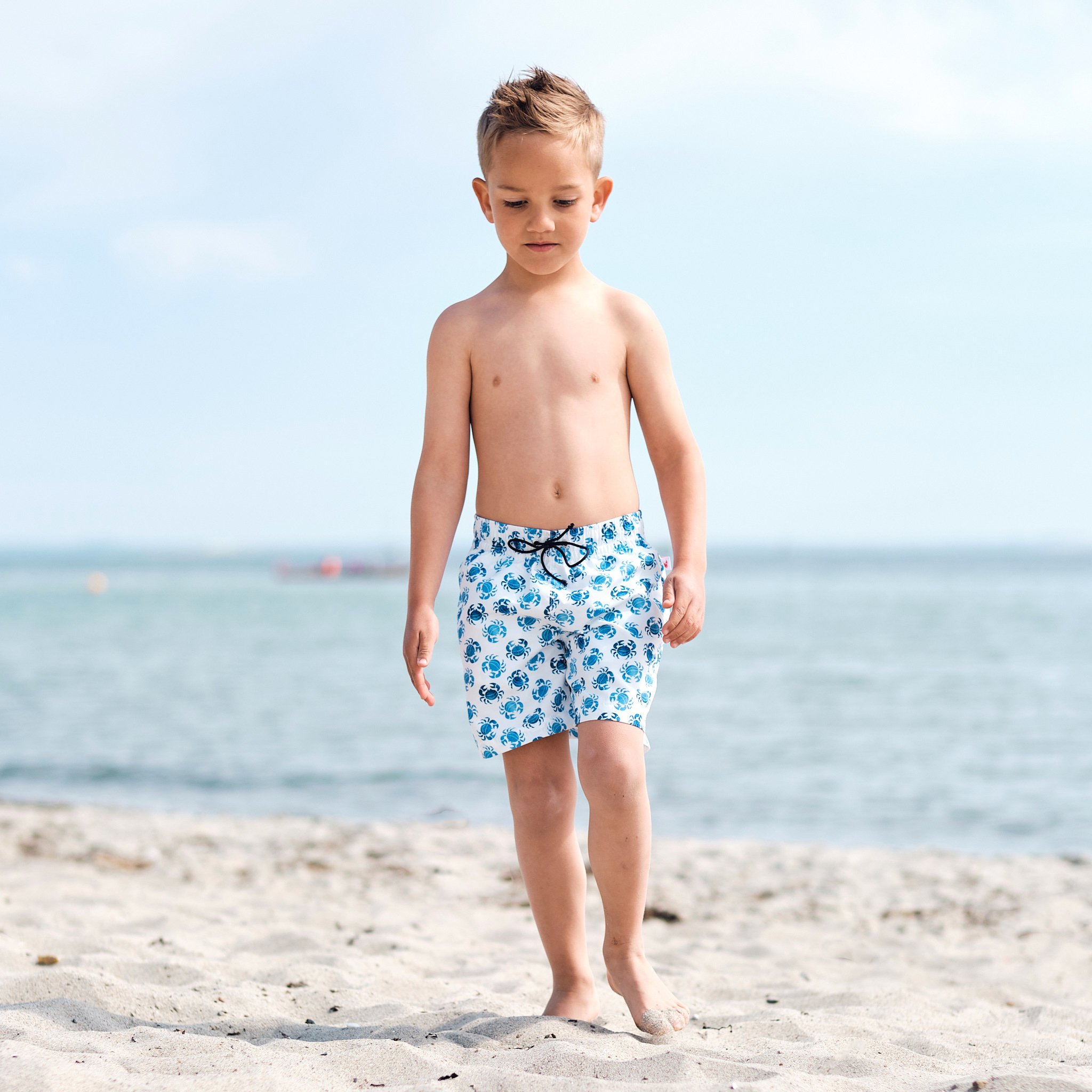 Boardie Swim Shorts - XL crabs - Petit Crabe