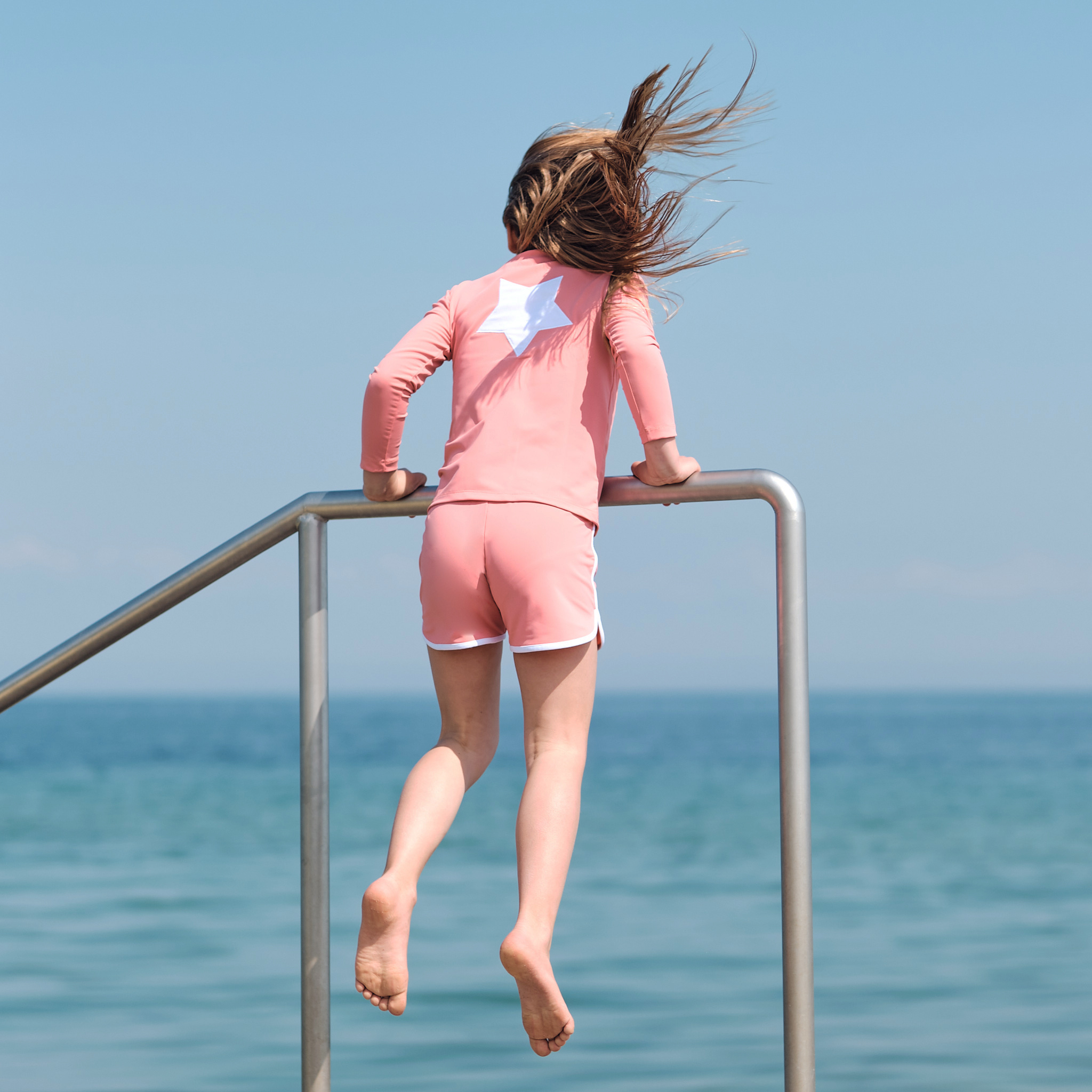 Alexa Swim shorts - lemonade - Petit Crabe