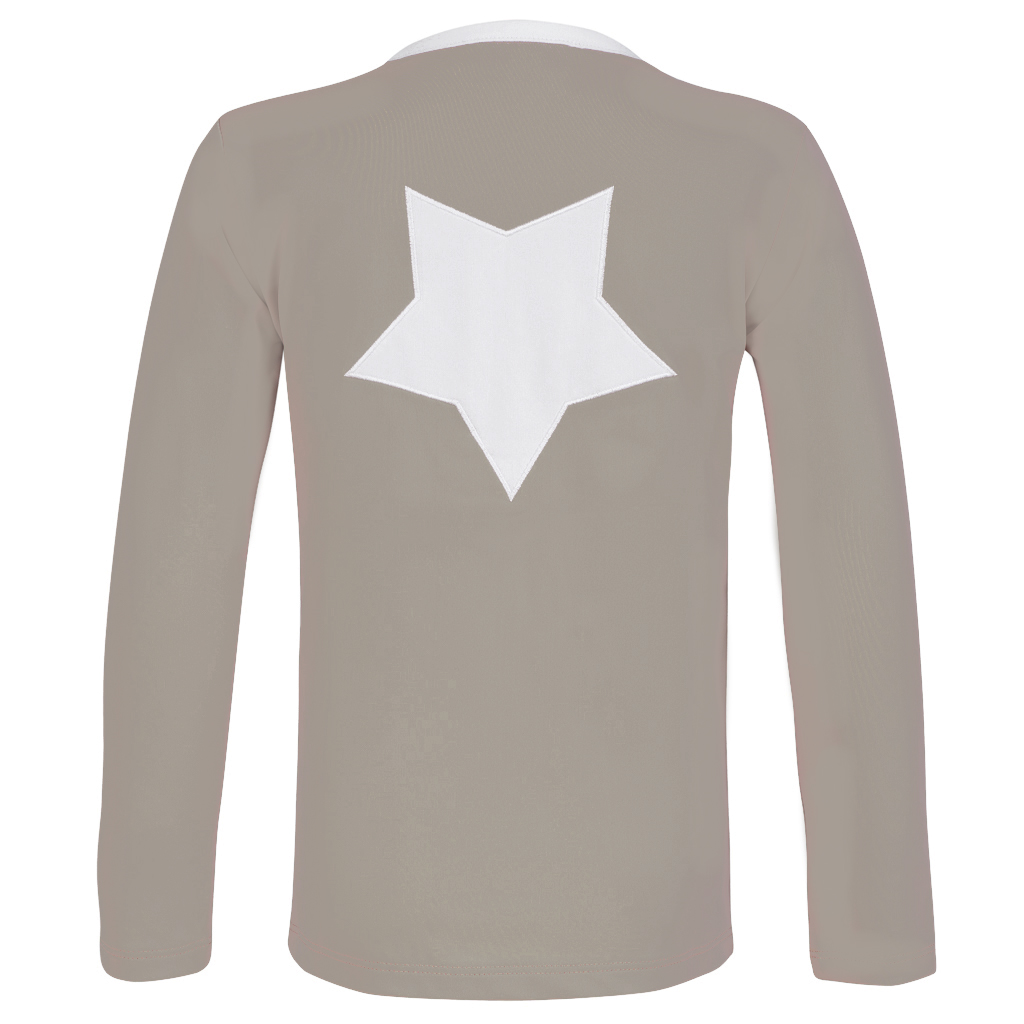 Etoile Zipper UV-swim shirt L/S - taupe - Petit Crabe