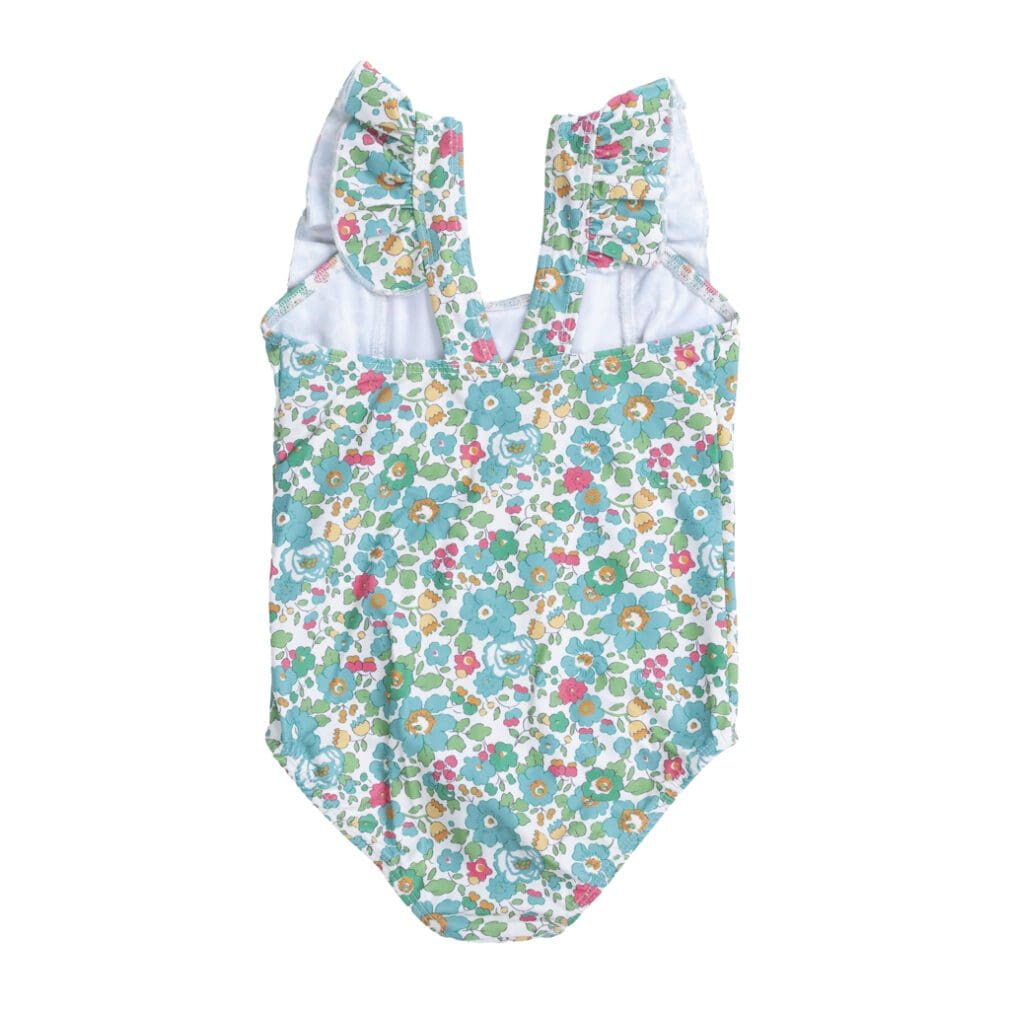 Bade swimsuit - “betsy D” Made with Liberty fabric - Petit Crabe