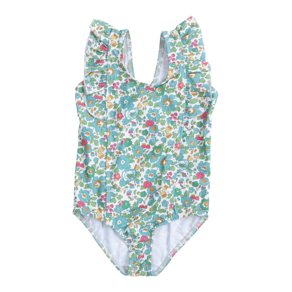 Bade swimsuit - “betsy D” Made with Liberty fabric - Petit Crabe
