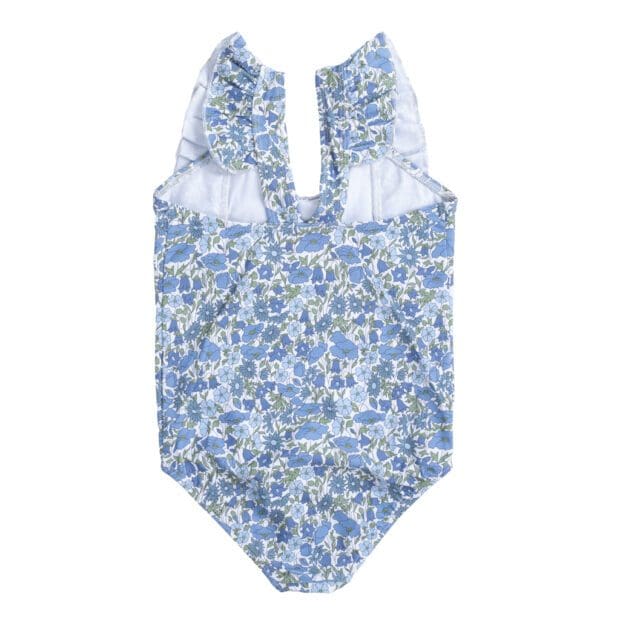 Bade swimsuit - “poppy & daisy” Made with Liberty fabric - Petit Crabe