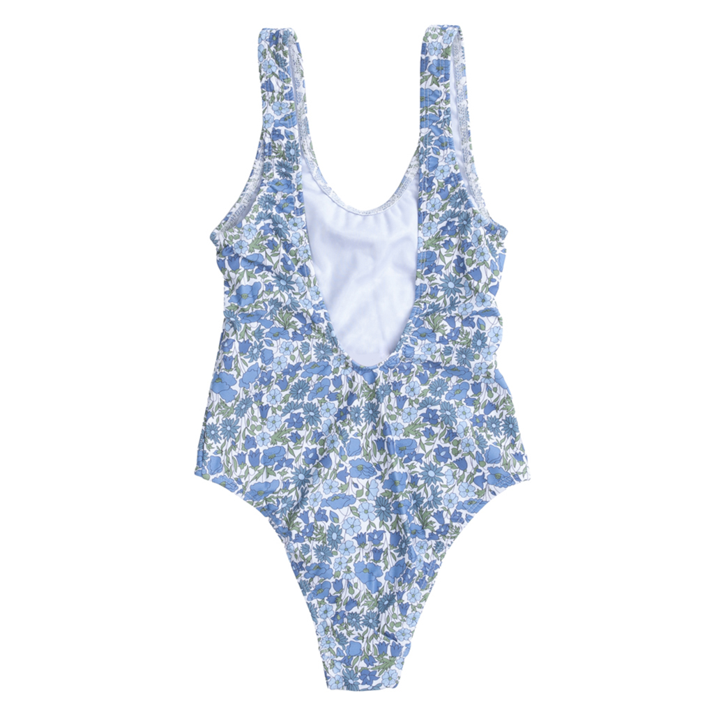 Andi woman swimsuit - “poppy & daisy” Made with Liberty fabric - Petit ...
