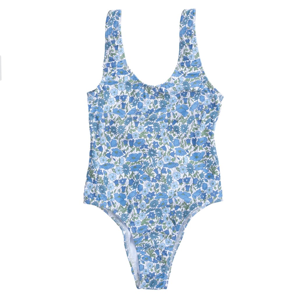 Andi woman swimsuit - “poppy & daisy” Made with Liberty fabric - Petit ...