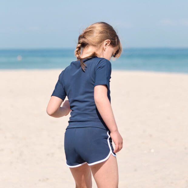 Alexa Swim shorts - blue - Petit Crabe