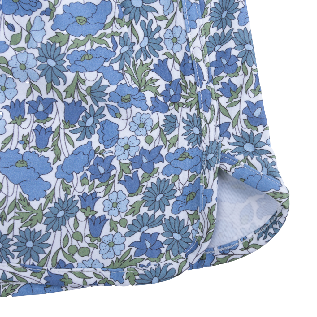 Alexa Swim shorts - “poppy & daisy” Made with Liberty fabric - Petit Crabe