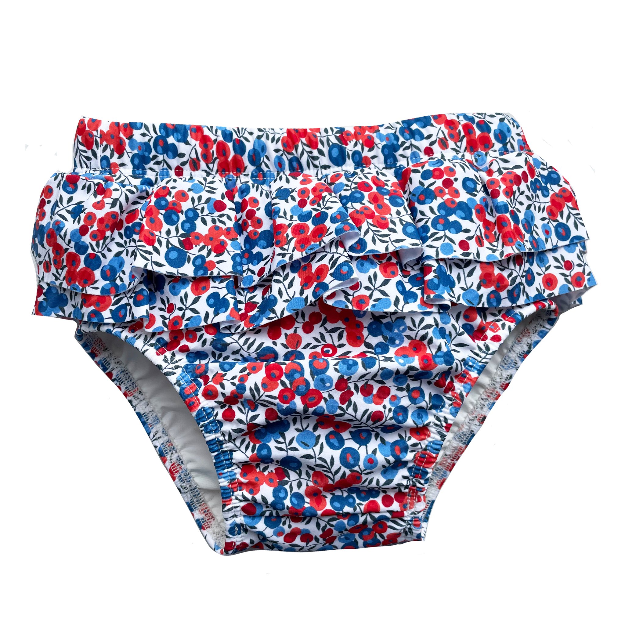 Ida Swim nappy - “wiltshire” Made with Liberty fabric - Petit Crabe