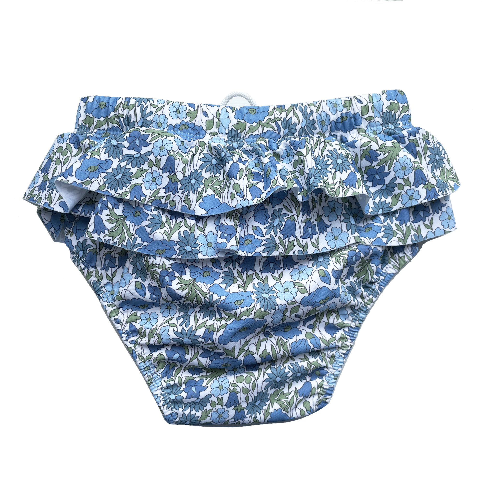 Ida Swim nappy - “poppy & daisy” Made with Liberty fabric - Petit Crabe