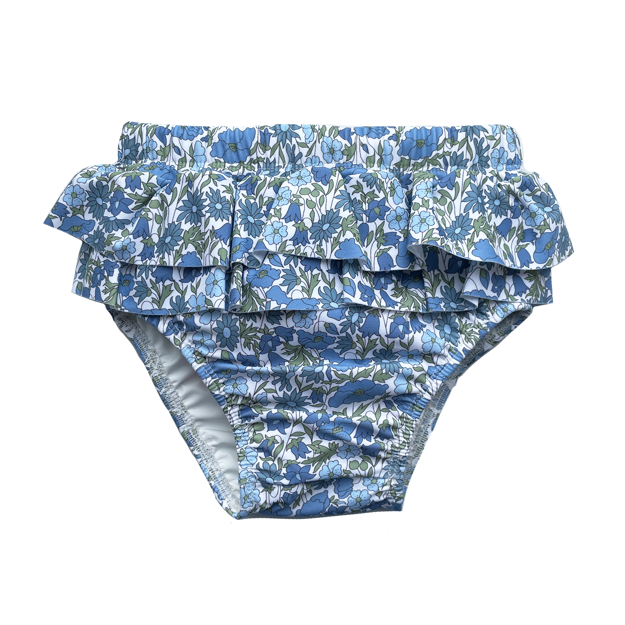 Ida Swim nappy - “poppy & daisy” Made with Liberty fabric - Petit Crabe