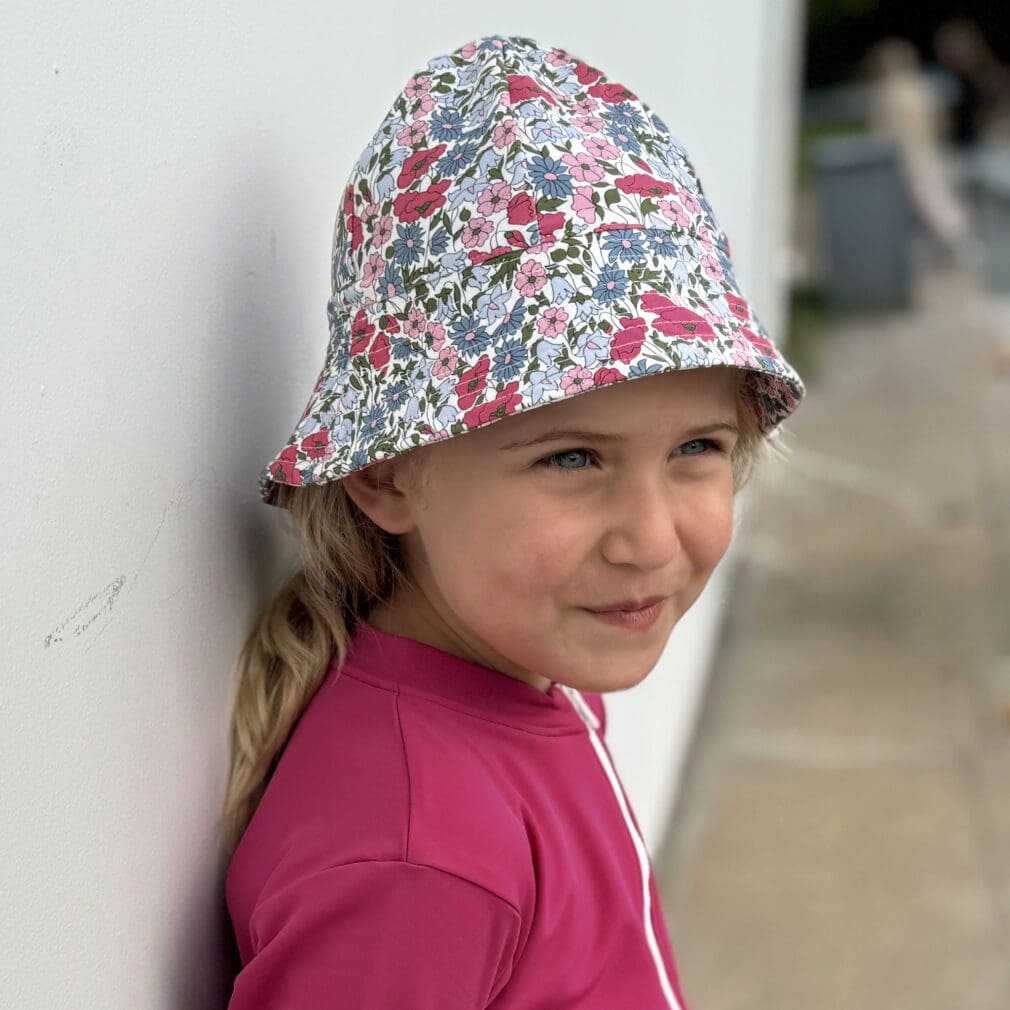 Lou BASIC UV-sunsuit L/S – mulberry - Petit Crabe