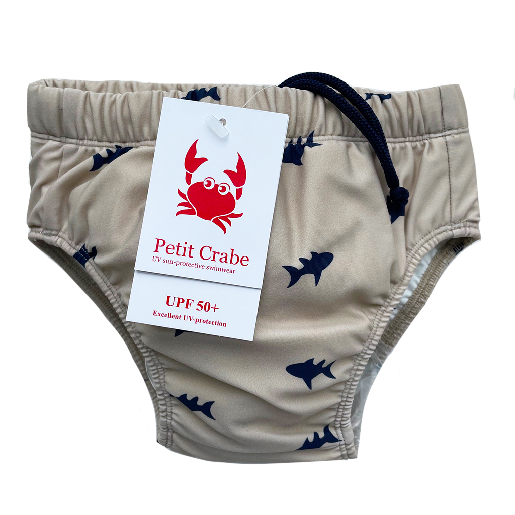 Leo Swim nappy – sand fish - Petit Crabe