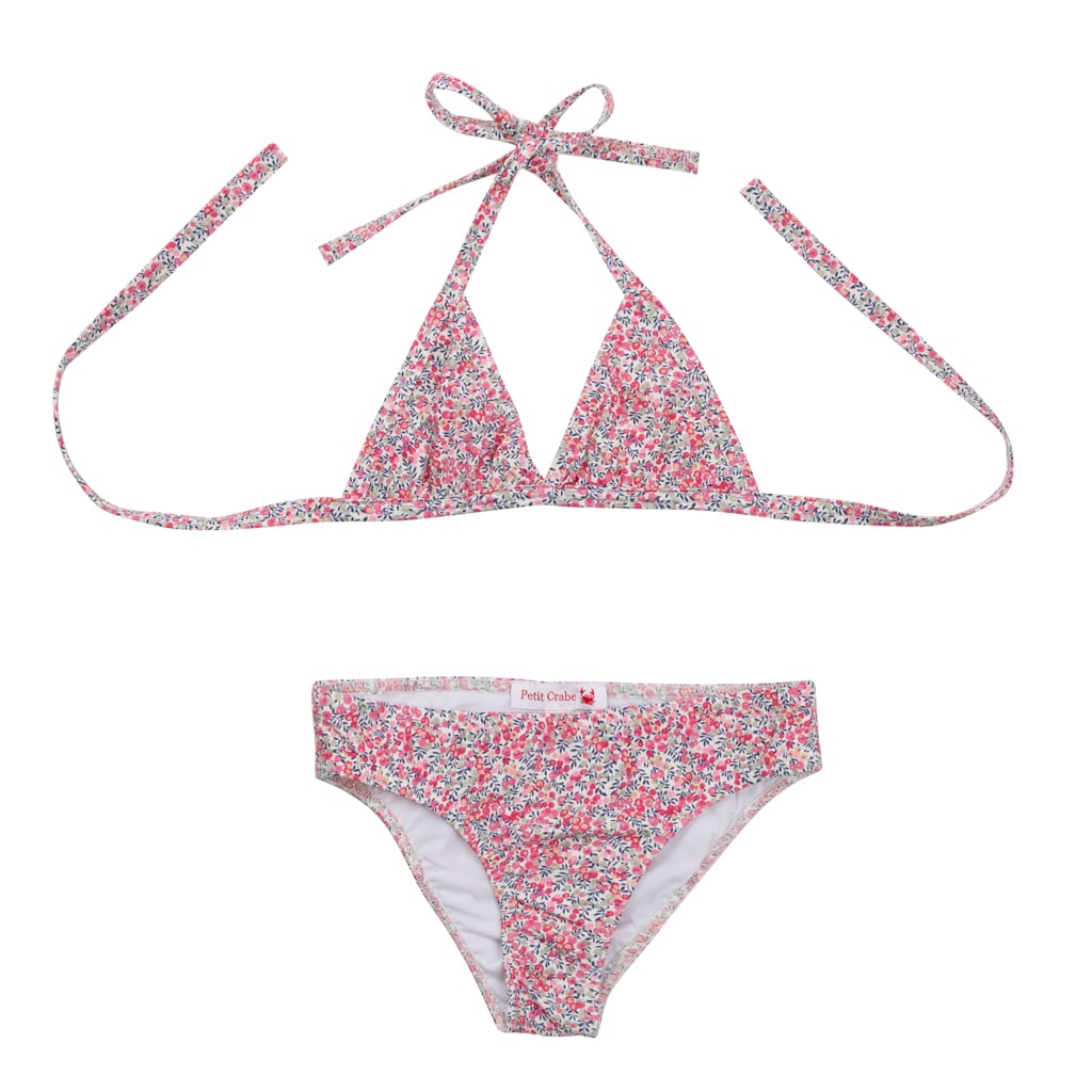 Elle Triangle bikini – “wiltshire bud” Made with Liberty fabric - Petit ...