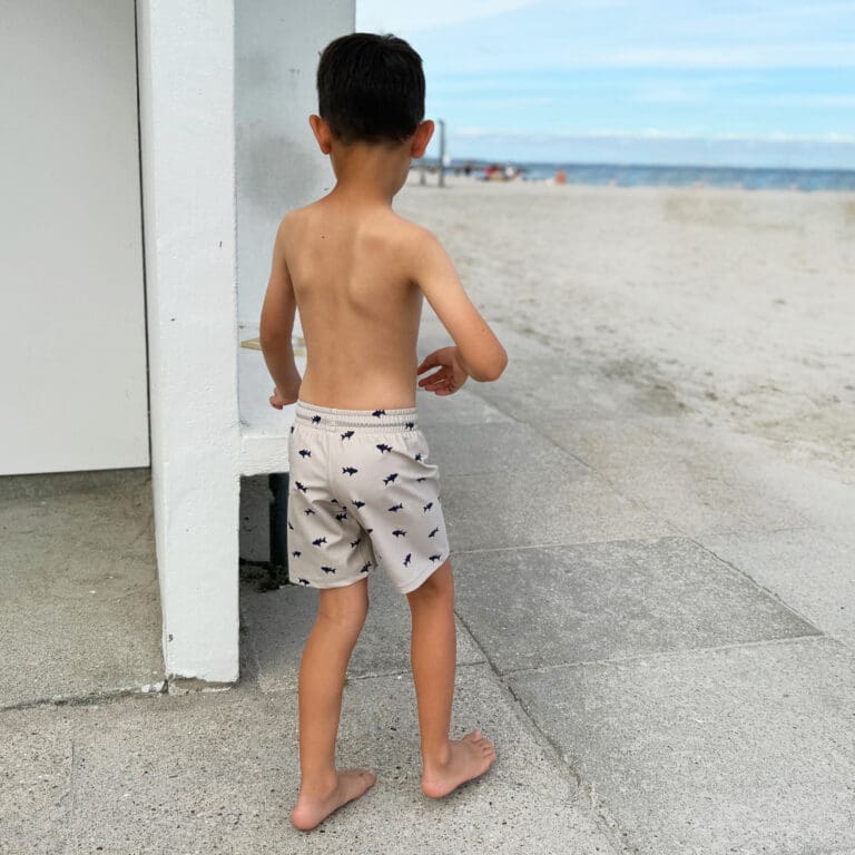 Alex Swim shorts - sand fish - Petit Crabe