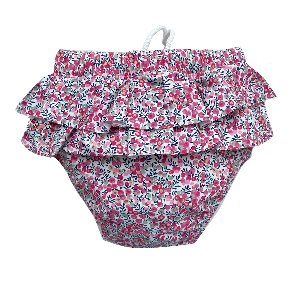 Ida Schwimmwindeln – “wiltshire bud” Made with Liberty fabric - Petit Crabe